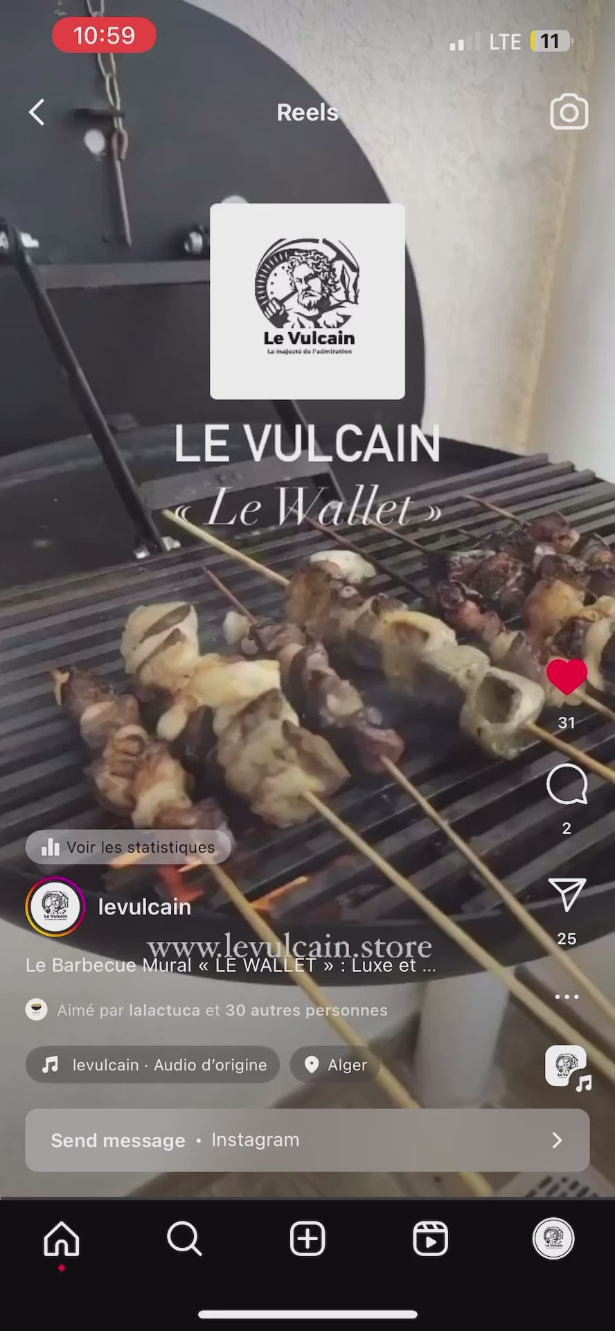 BARBECUE "LE WALLET" – Le Vulcain